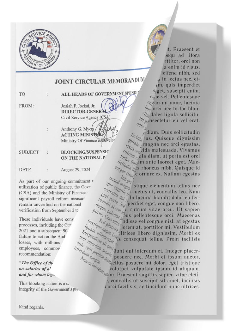 Circulars – Civil Service Agency