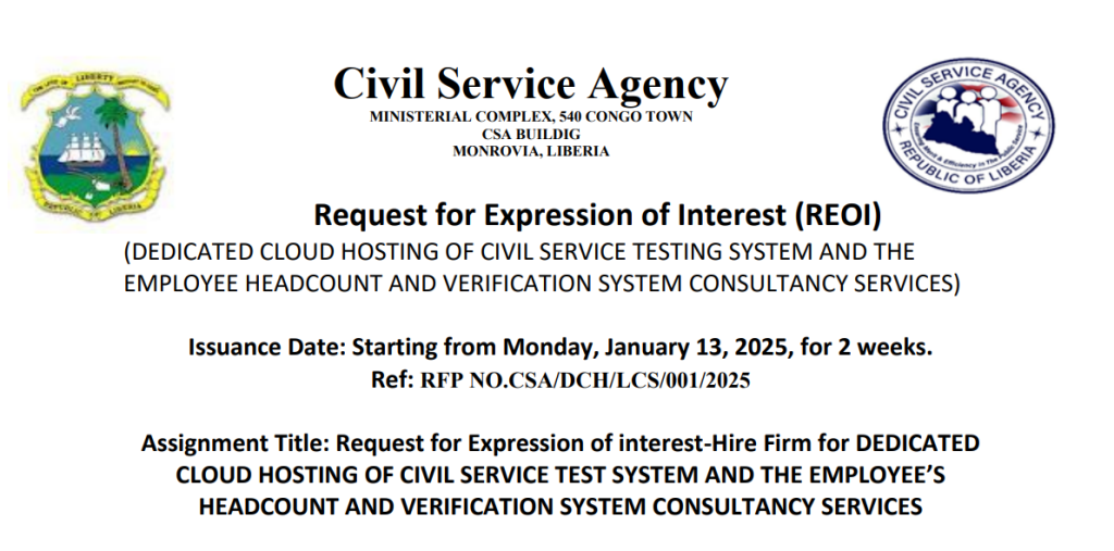 Request for Expression of Interest (REOI) (DEDICATED CLOUD HOSTING ...